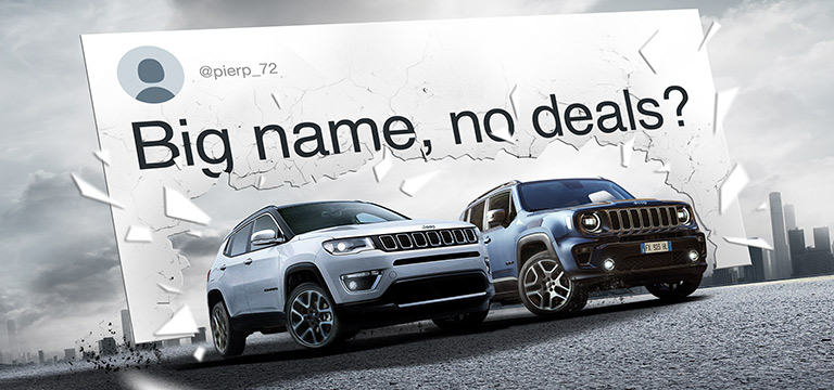 Jeep® Nederland | SUV - 4x4 modellen | Jeep.nl