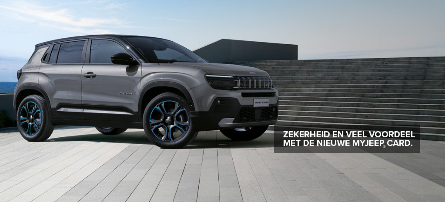 MyJeep card biedt zekerheid en veel voordeel.