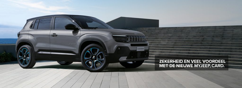 MyJeep card biedt zekerheid en veel voordeel.