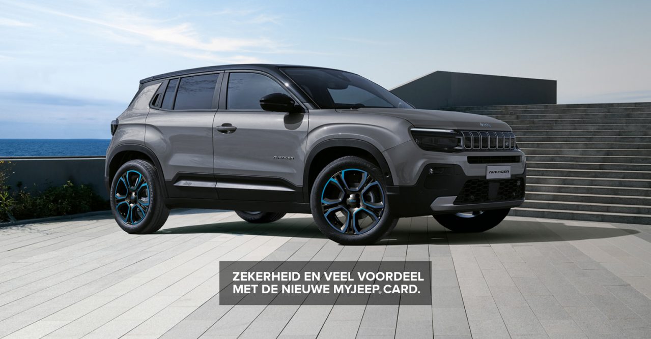 MyJeep card biedt zekerheid en veel voordeel.